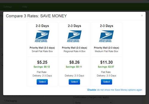 Ship & Save. The best rate. Every time.